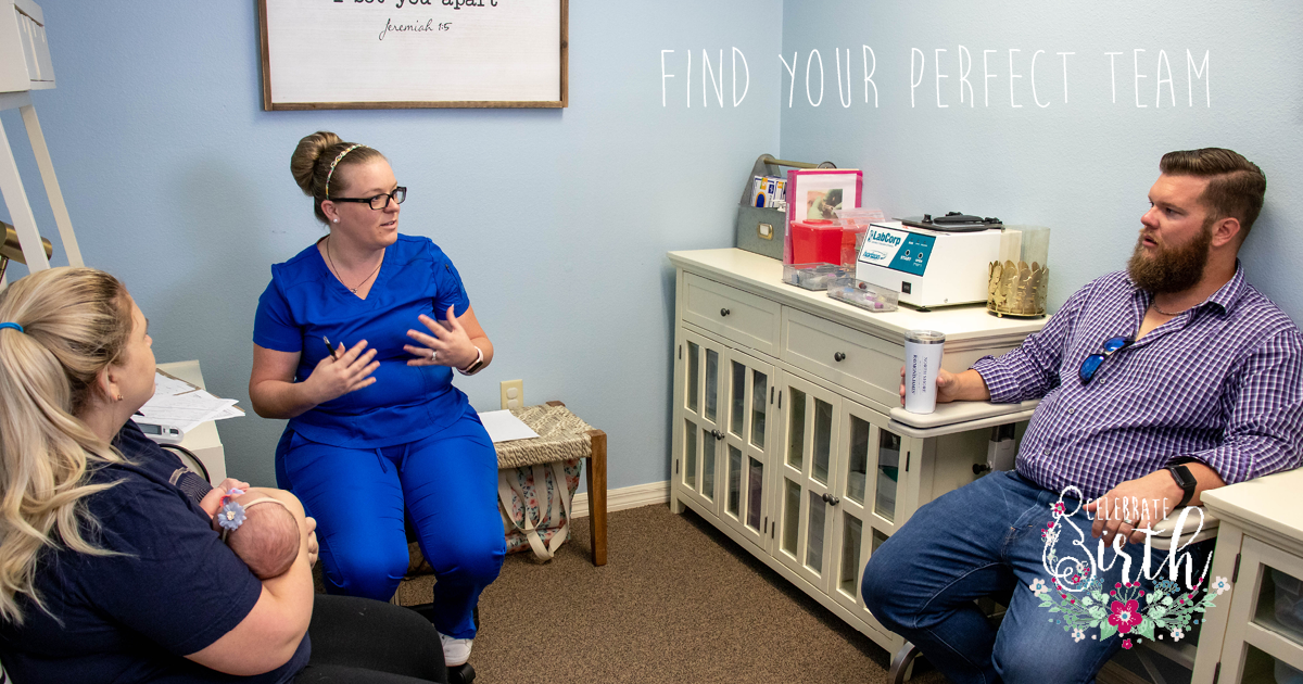 Find Your Perfect Team | Celebrate Birth